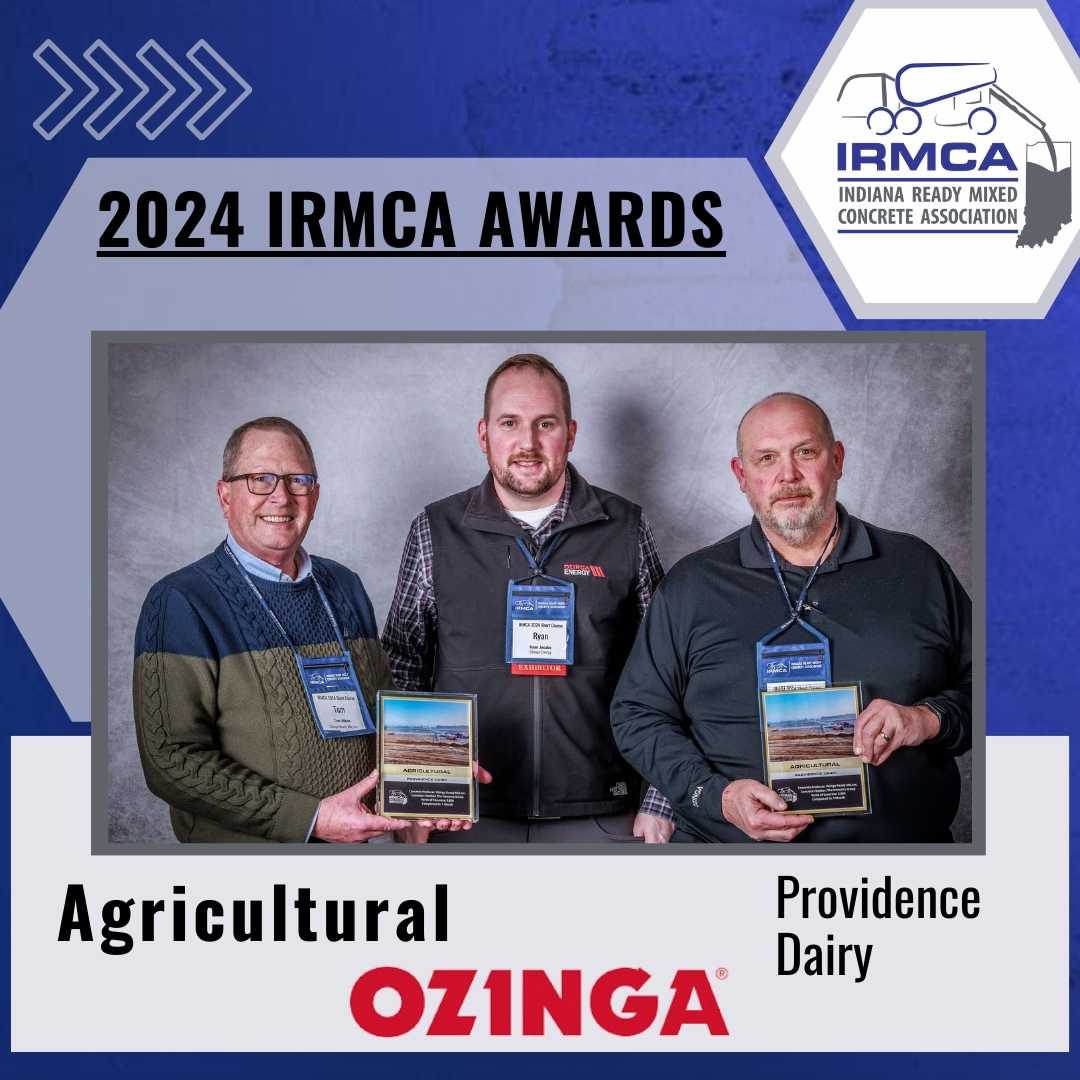 Ozinga Ready Mix - Agricultural Project | Indiana Ready Mixed Concrete