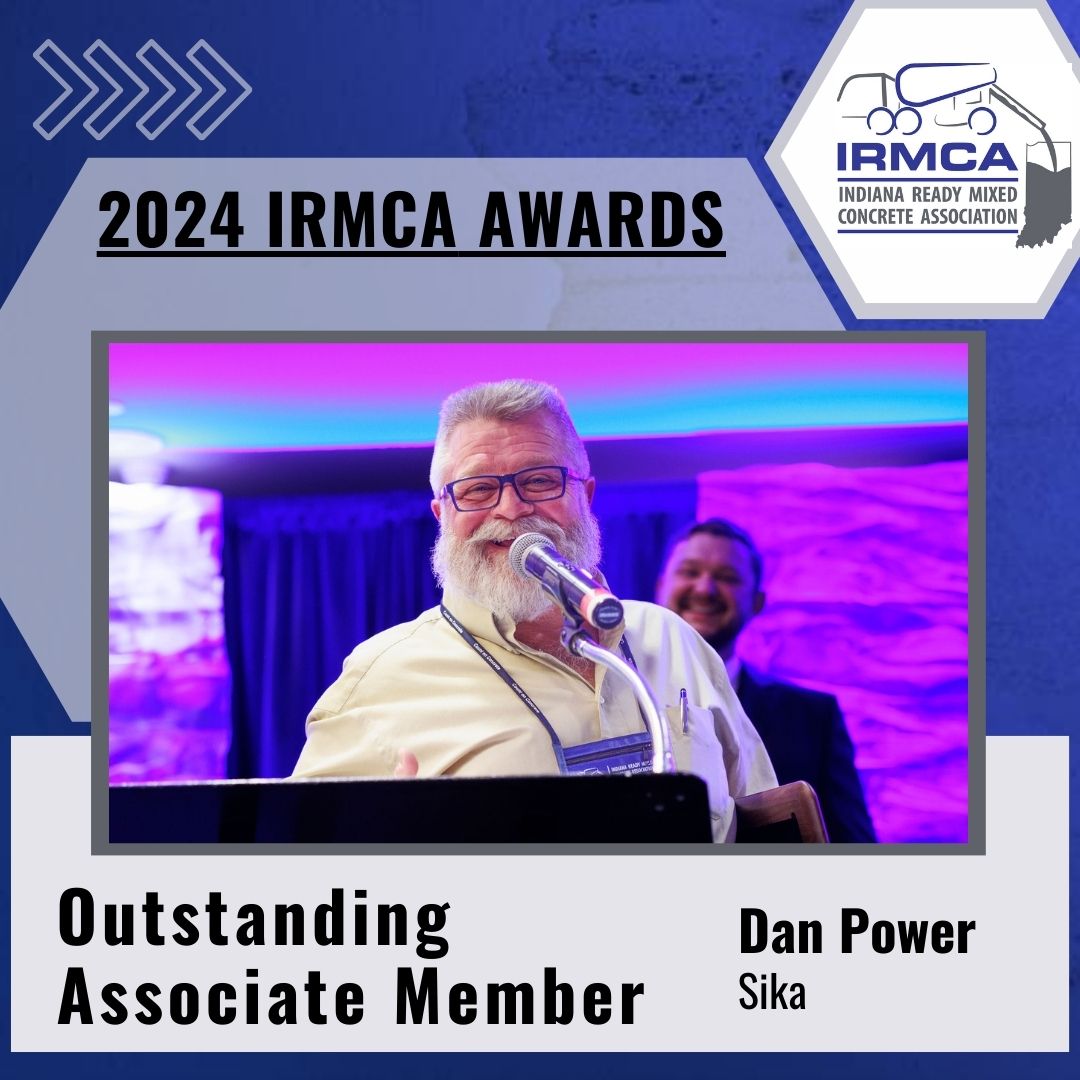Dan Power Presented Outstanding Associate of Year | Indiana Concrete