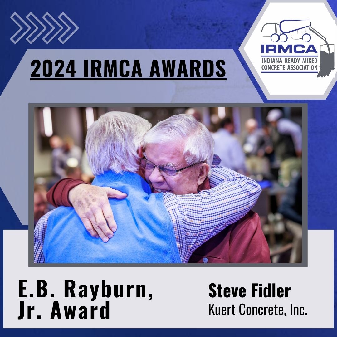 Steve Fidler Awarded E.B. Rayburn, Jr. | Indiana Ready Mixed Concrete