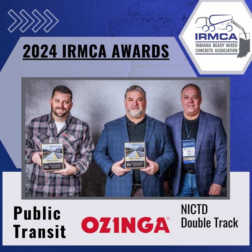 Ozinga - Public Transit Project | Indiana Ready Mix Concrete